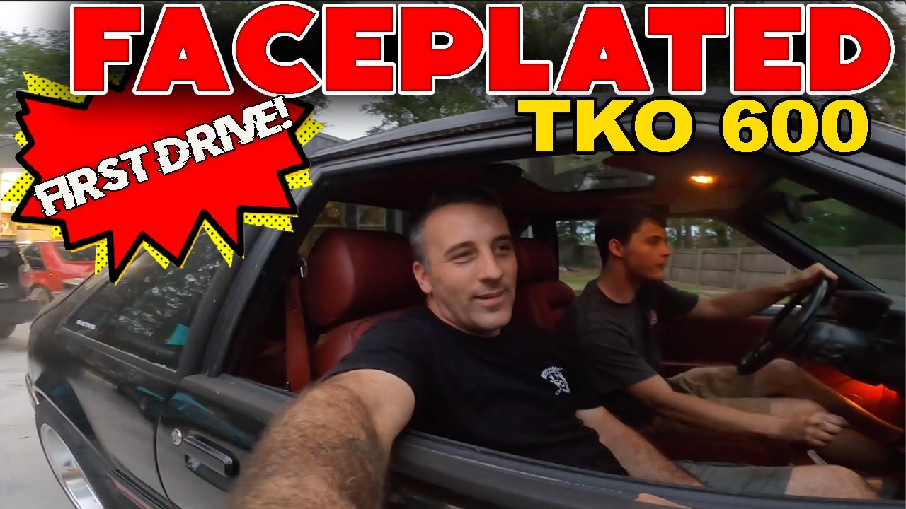 FIRST DRIVE: Faceplated TKO-600 Fox Body -"it's definitely different ...