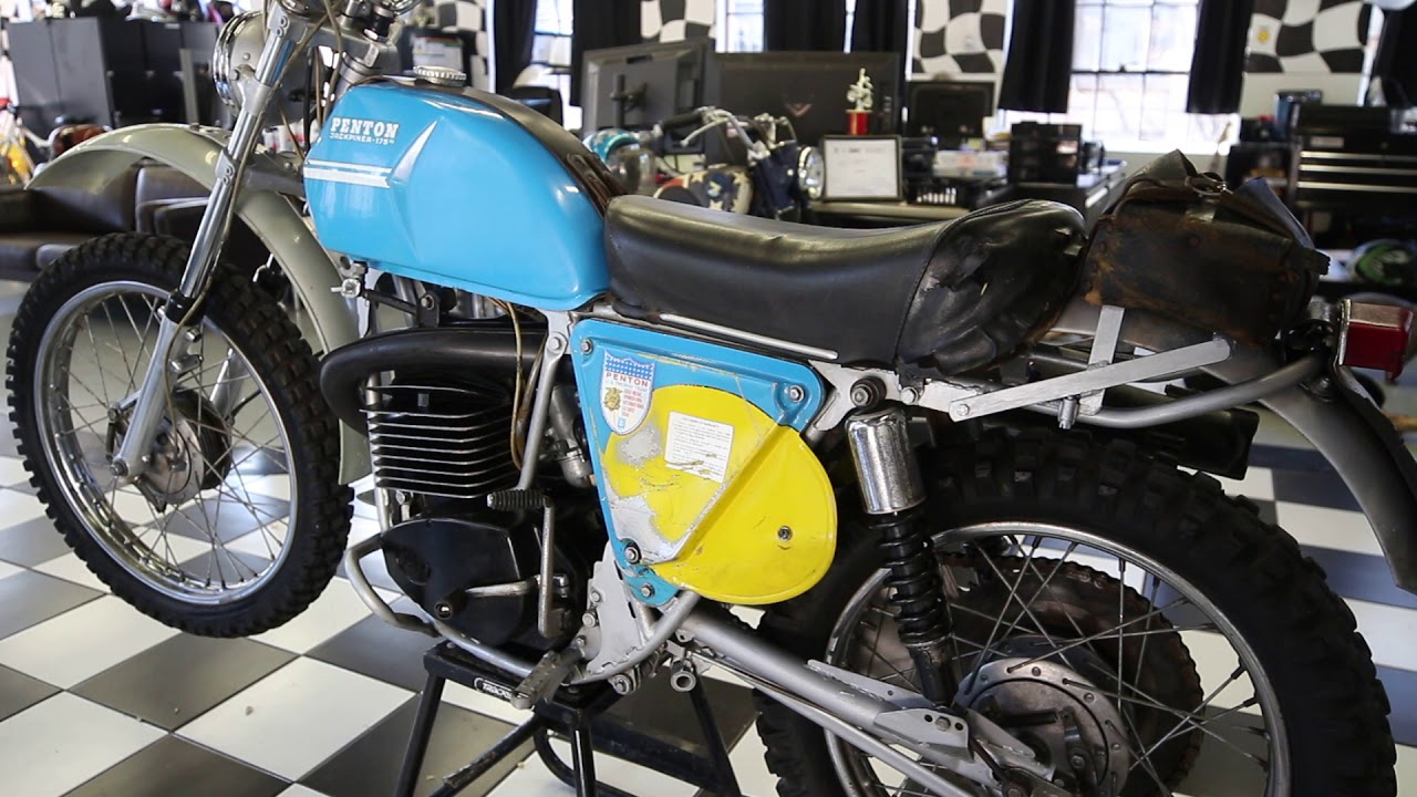 1972 Penton 175 Jackpiner - YouTube