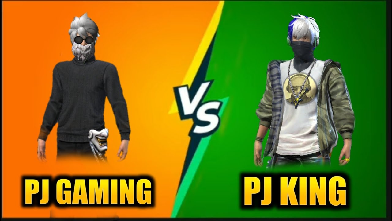 PJ GAMING VS PJ KING 1V1 MATCH || OP ONE TAP || WHO IS BEST? - YouTube