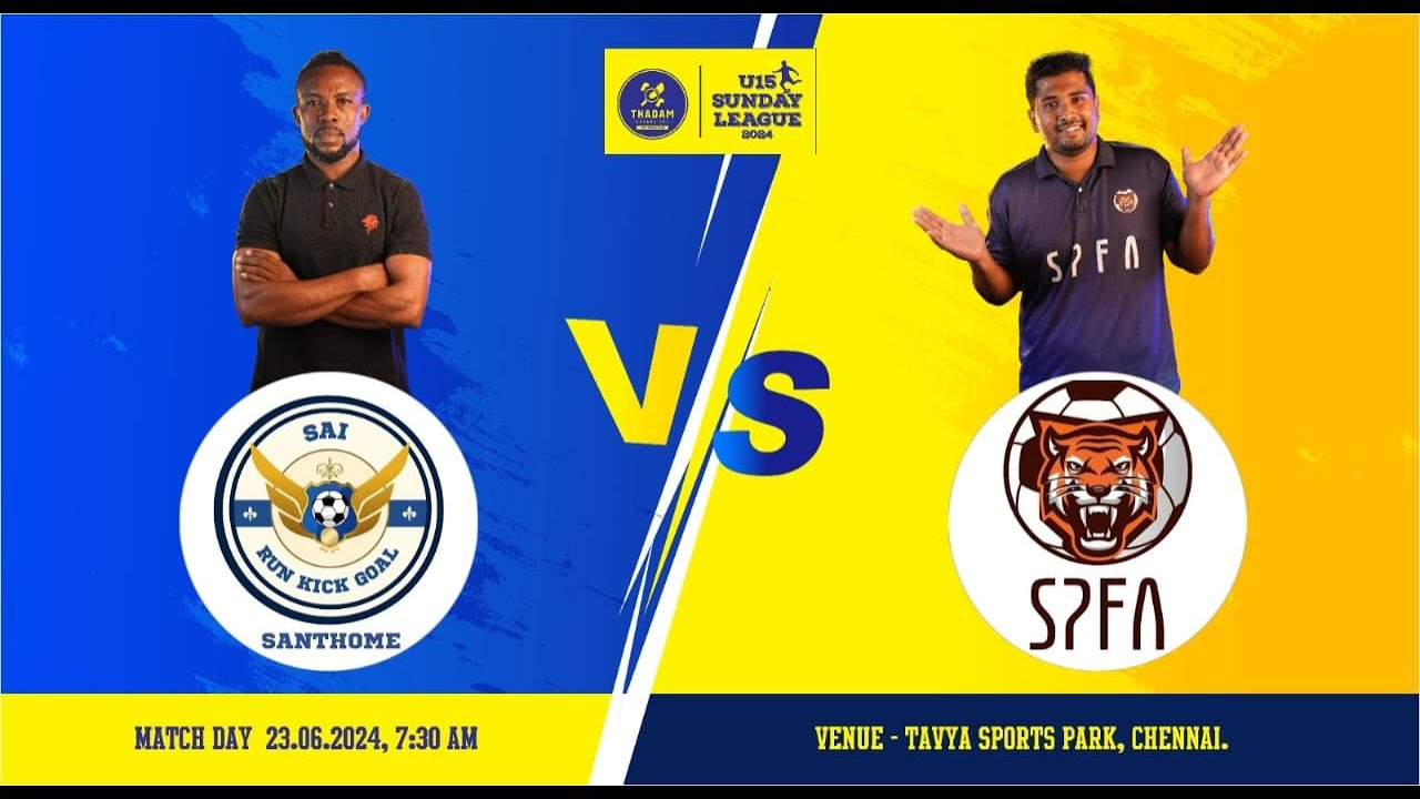 THANDAM FOUNDATION U15 SUNDAY LEAGUE WEEK 2 #MATCH2 - YouTube