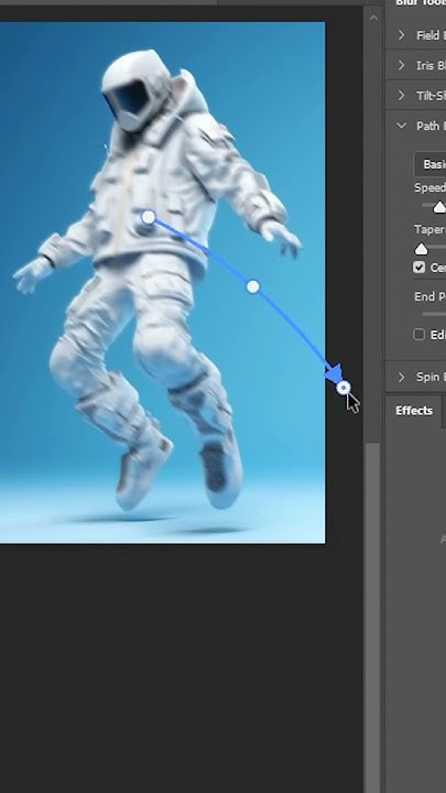 Dynamic Motion Blur in Photoshop #shorts #photoshop - YouTube