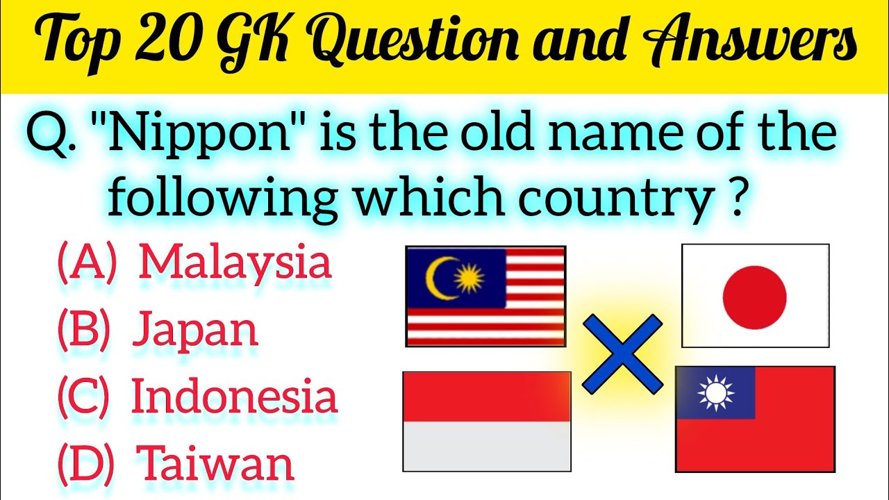 TOP 20 GK QUESTION AND ANSWERS //DAILY GK QUIZ//GK AND CA WITH ADI ...