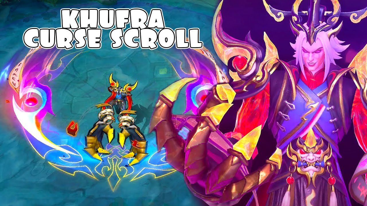 Khufra Curse Scroll Epic Skin Spotlight - YouTube