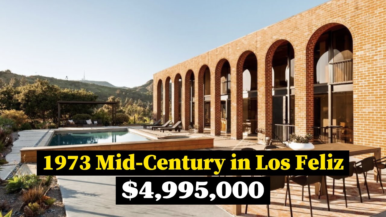 1973 Mid Century home by architect Amir Farr - YouTube