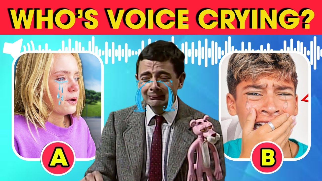 Whose VOICE Crying is Sad ? | Mr Bean, Payton Delu, Ninja Kid TV ...