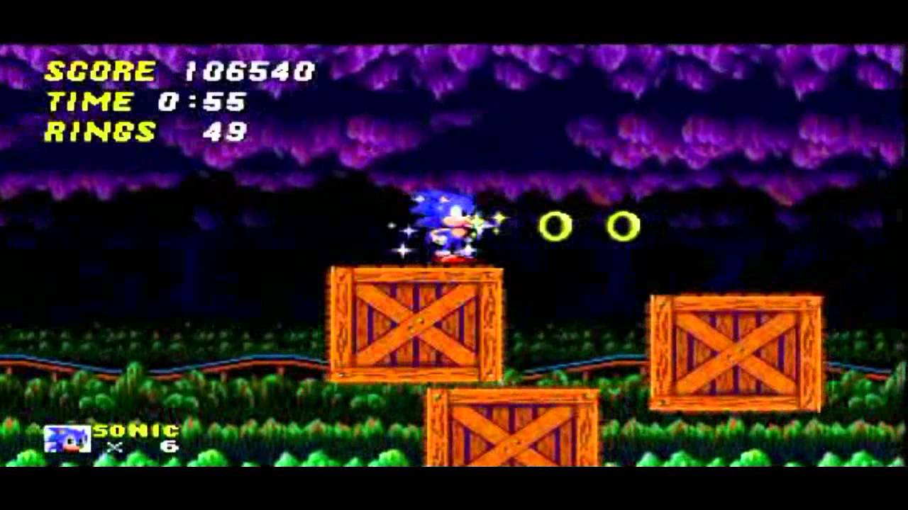 Sonic 2 - Mystic Cave Zone 1 Playthrough - YouTube