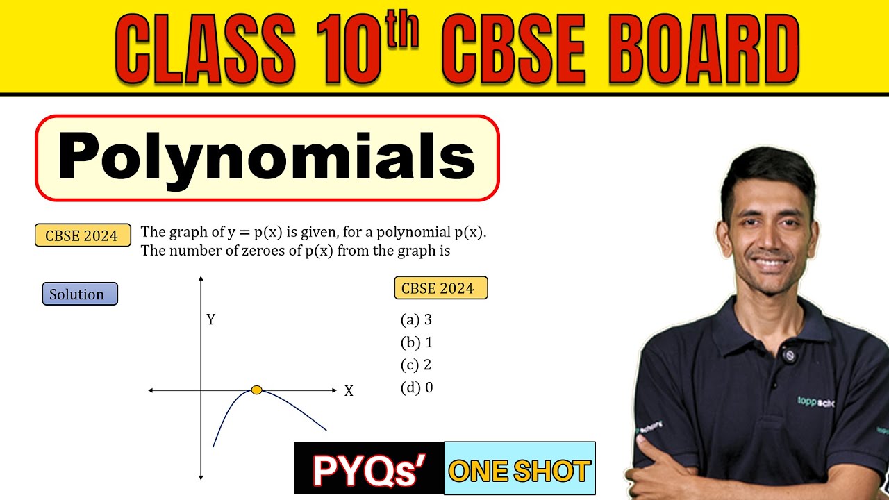 CBSE Board Secret - Polynomials questions Class 10 | PYQs with solution ...