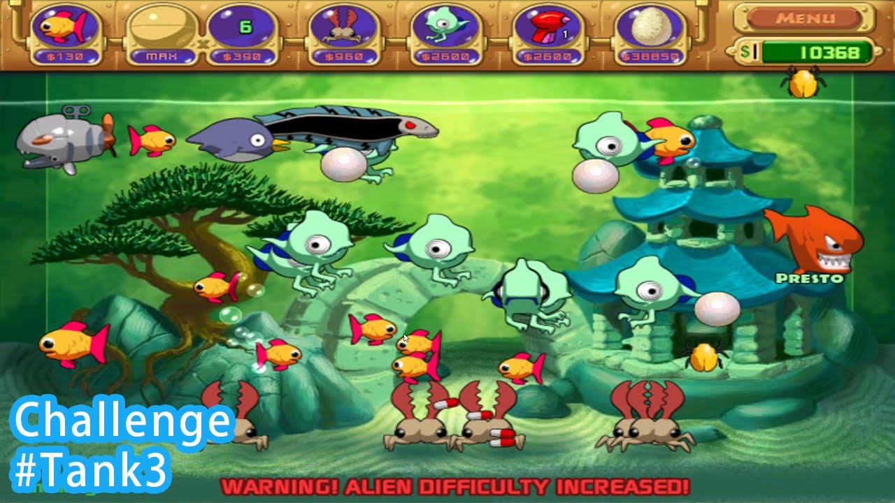 Insaniquarium Deluxe - Challenge #Tank3 - YouTube