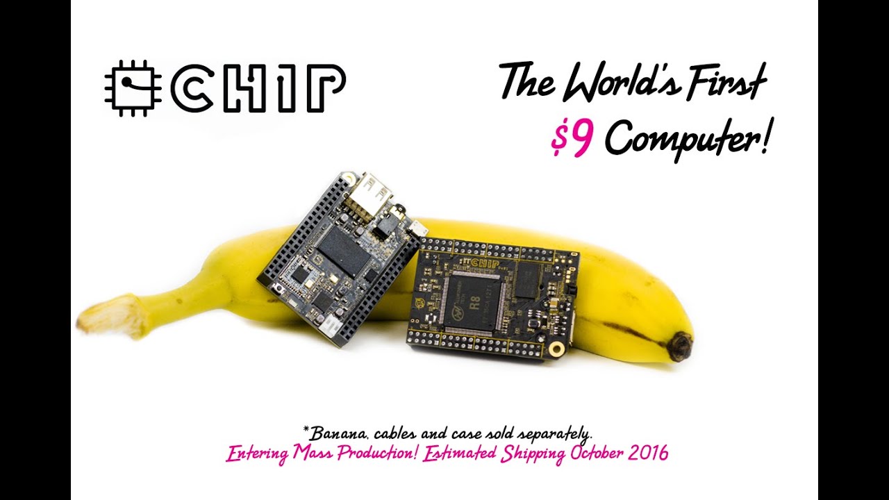 Unboxing CHIP, the $9 computer - YouTube