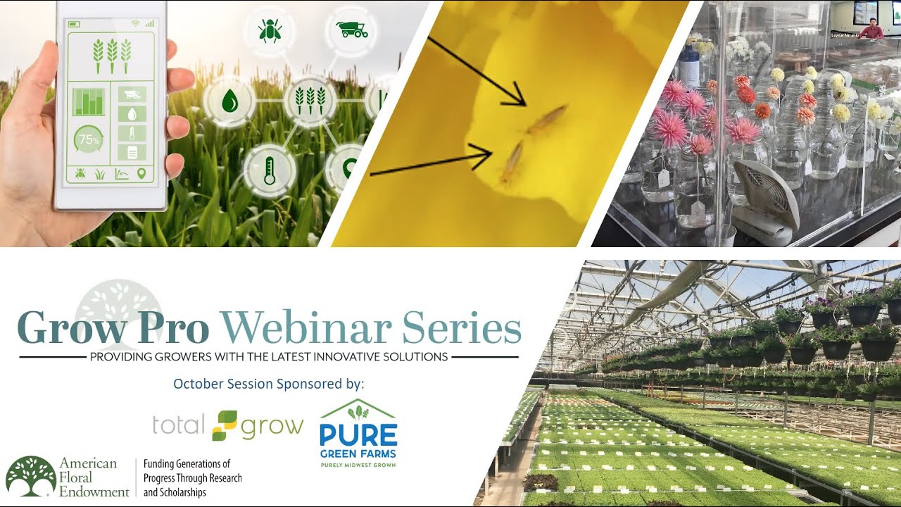 Grow Pro Webinar Series: Sensors and Advances in Technology - YouTube