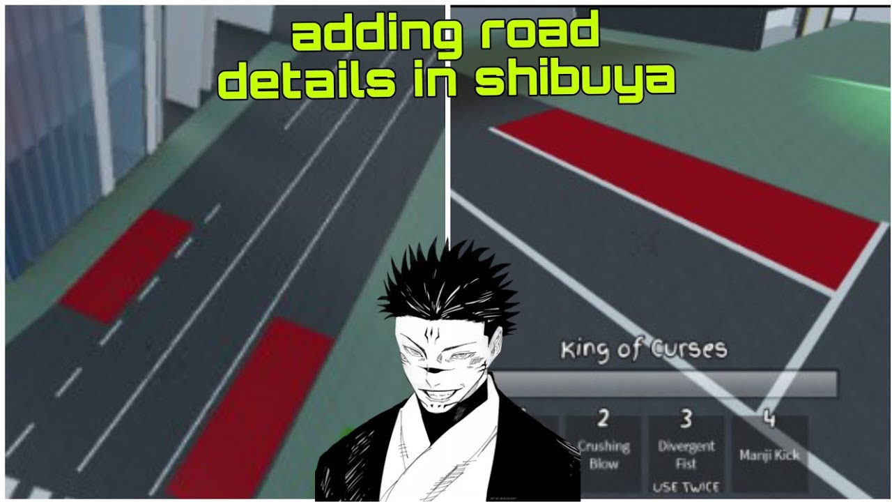 Adding road details in Shibuya map in jjs |part 1| - YouTube