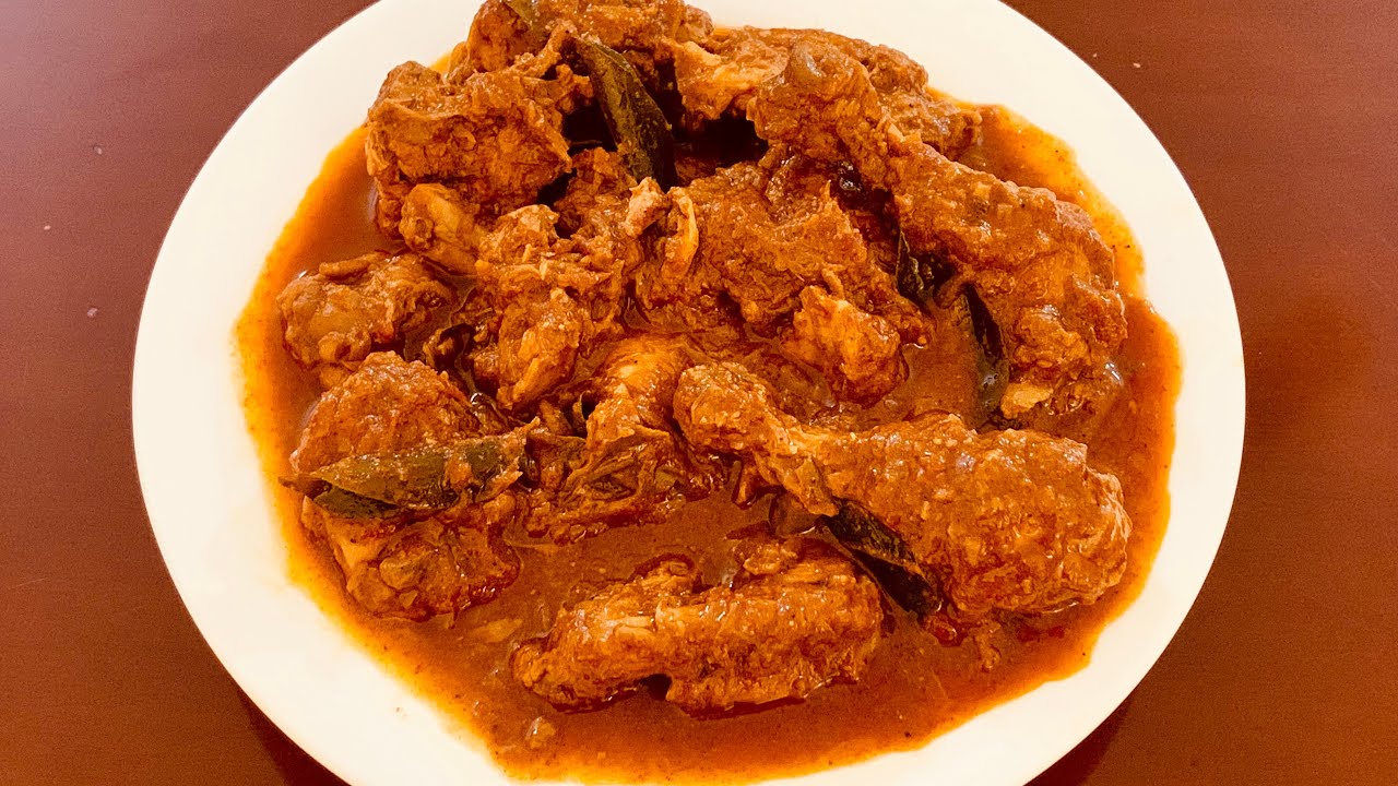 Kerala Style Chicken Curry || ഒരു നാടൻ ചിക്കൻ കറി || Nadan Kozhi Curry ...