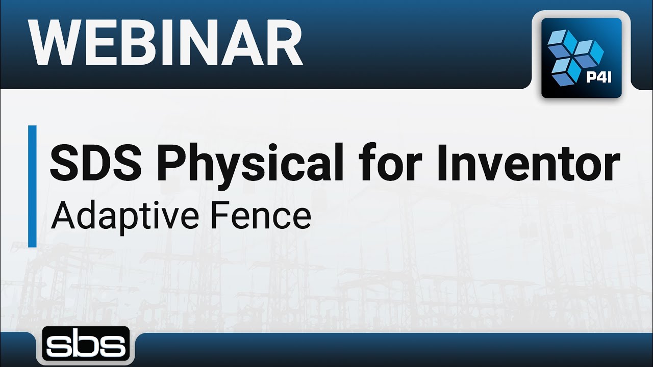 SDS Physical for Inventor- Adaptive Fence - YouTube