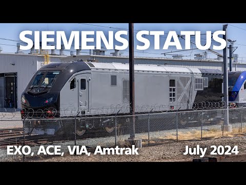 Siemens Florin Plant Status #1 - 7/30/24 - EXO Charger First Look ...