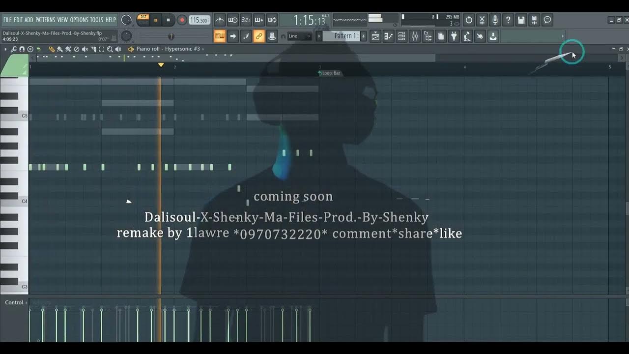 Make Dalisoul X Shenky Ma Files Instrumental fl studio remake by 1 lawre - YouTube
