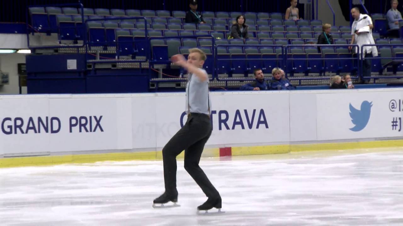 2016 ISU Junior Grand Prix - Ostrava - Men Short Program Samuel ...