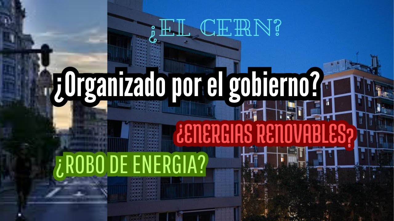 ¿El GRAN APAGON Español FUE UN EXPERIMENTO? - YouTube