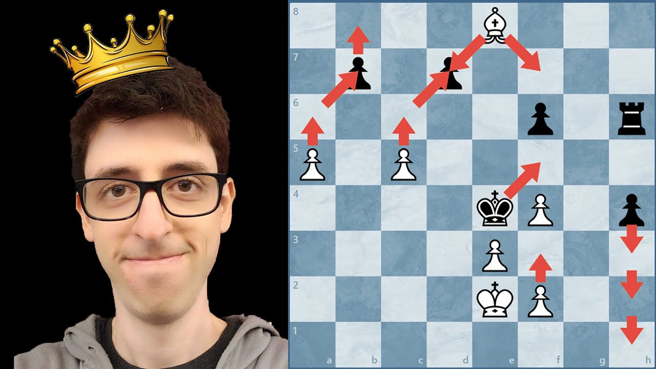 Solving an INSANELY Difficult Endgame Study - YouTube