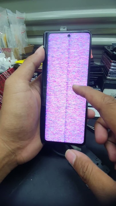 Solusi samsung z fold 3 layar depan blank tv rusak dan lcd dalem tidak tampil #samsung # ...