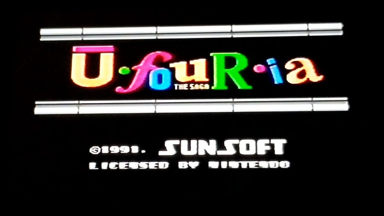 NES Ufouria The Saga VHS - YouTube