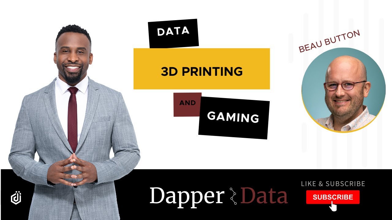 Data, 3D Printing and Gaming- Episode #84 w/Beau Button - YouTube