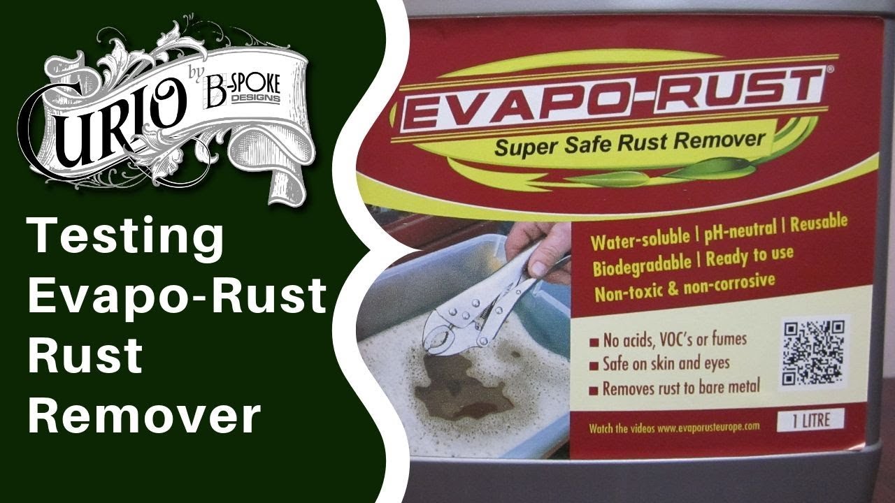 Test Evapo-Rust Rust Remover - YouTube