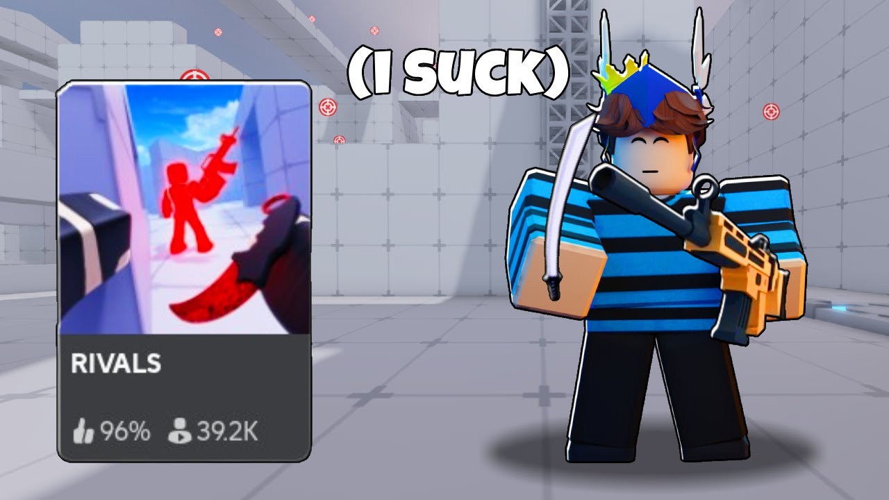 So I Tried Playing RIVALS.. (I Suck) - YouTube
