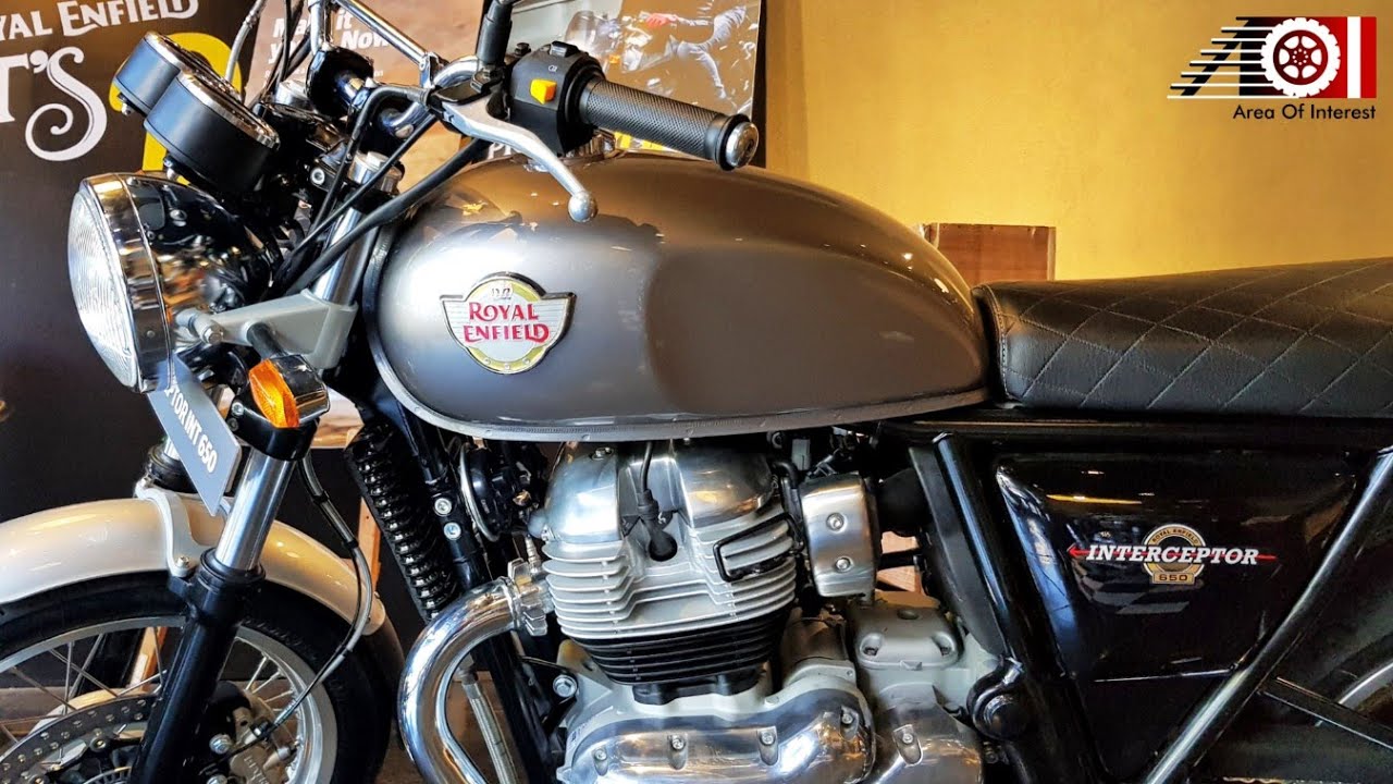 Royal Enfield Interceptor 650 ABS | Silver Spectre | Price | Mileage ...