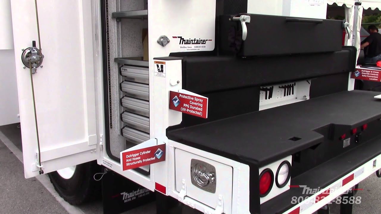 Service Truck Walk Around 2 28 14 - YouTube