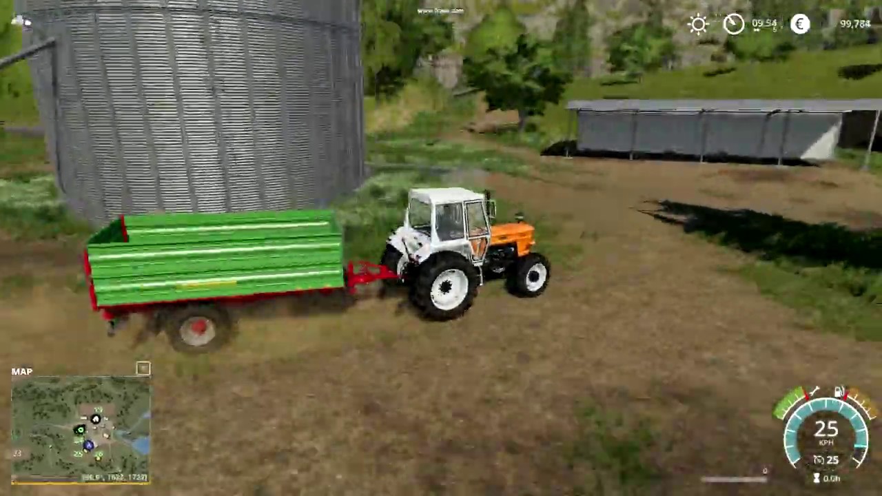 My very first Farming Simulator experience... - YouTube