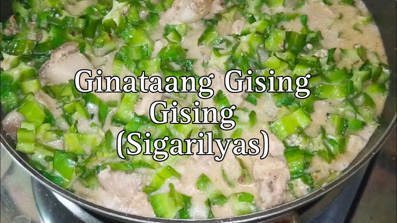 GULAY NA MAPAPAMORE KAIN KA TALAGA!GINATAANG GISING GISING/SIGARILYAS ...