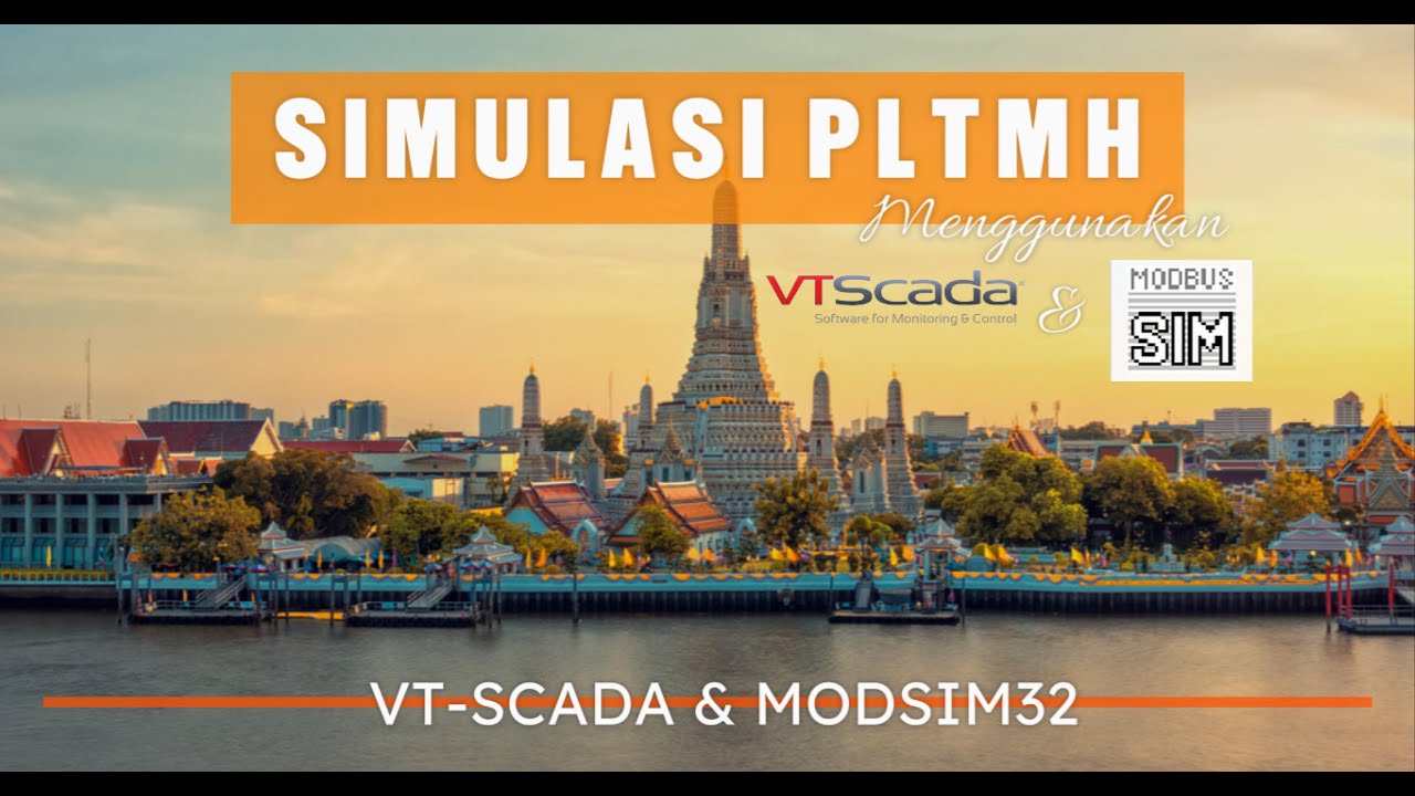 SIMULASI PLTMH MENGGUNAKAN VT-SCADA & MODSIM32 - YouTube