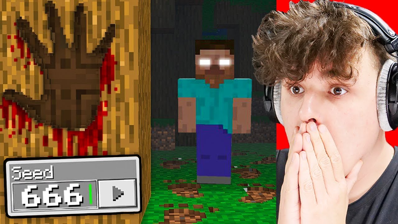 SPOTKAŁEM TO PO WPISANIU 666 w SEED MINECRAFT 😱!!!! - YouTube