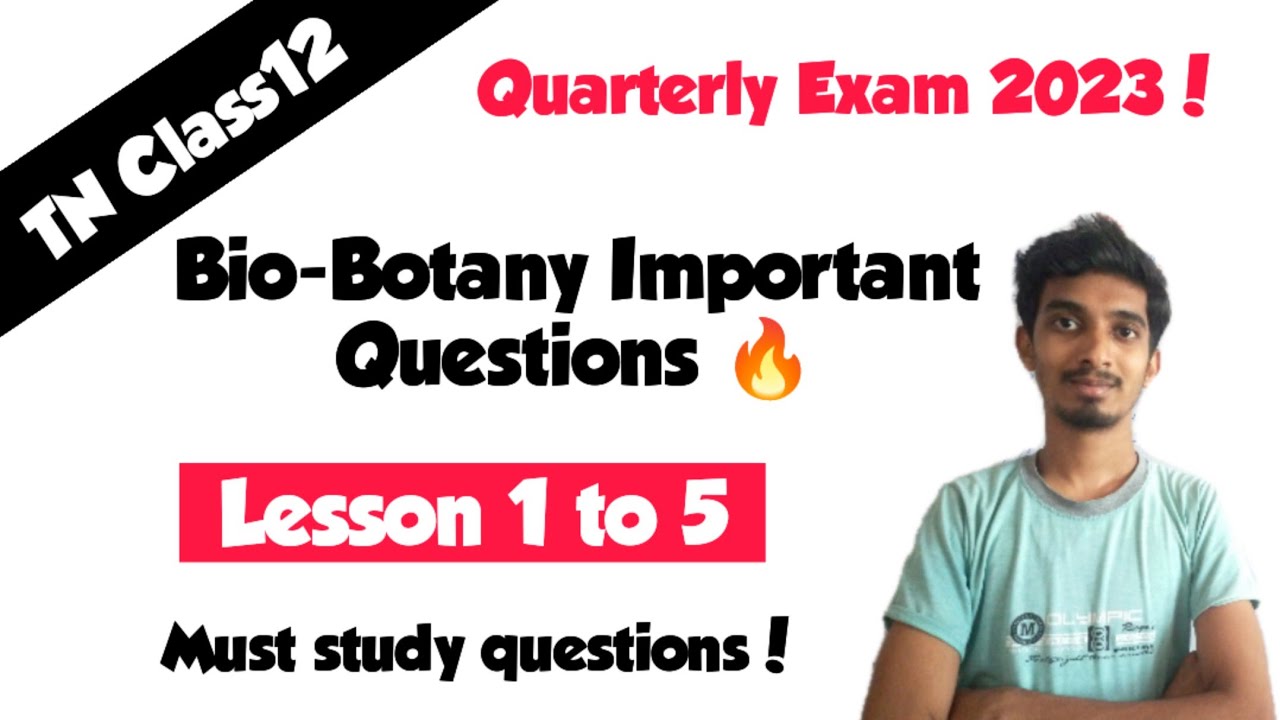 12th Bio Botany Important Questions Quarterly Exam 2023 Must Study 12th-bio-botany-important-questions-quarterly-exam-2023-must-study