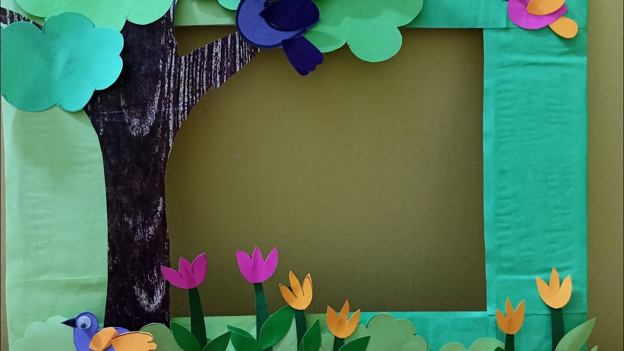 DIY Family photo frame | DIY Paper craft | Decorative Photo frame | DIY ...