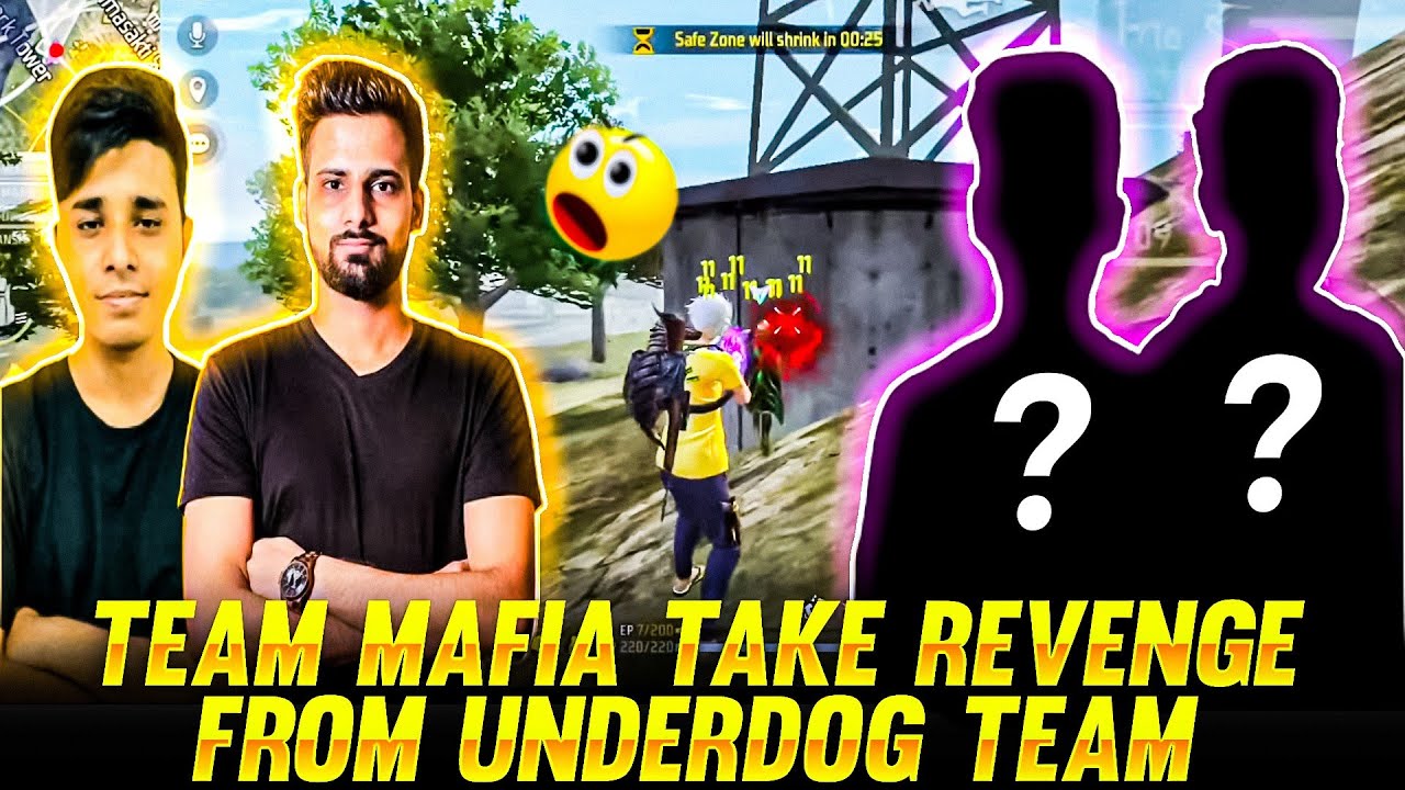 Team Mafia Take Revenge From Underdog Team😲😲!! Garena Free Fire - YouTube