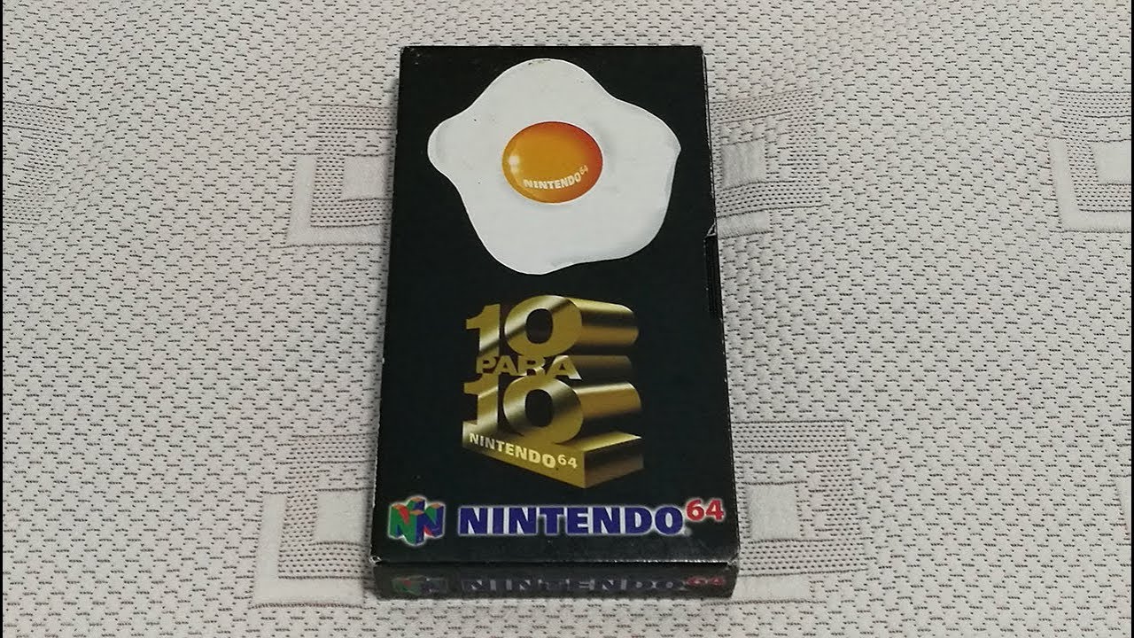 VHS Nintendo 1999 - 10 para 10 - YouTube