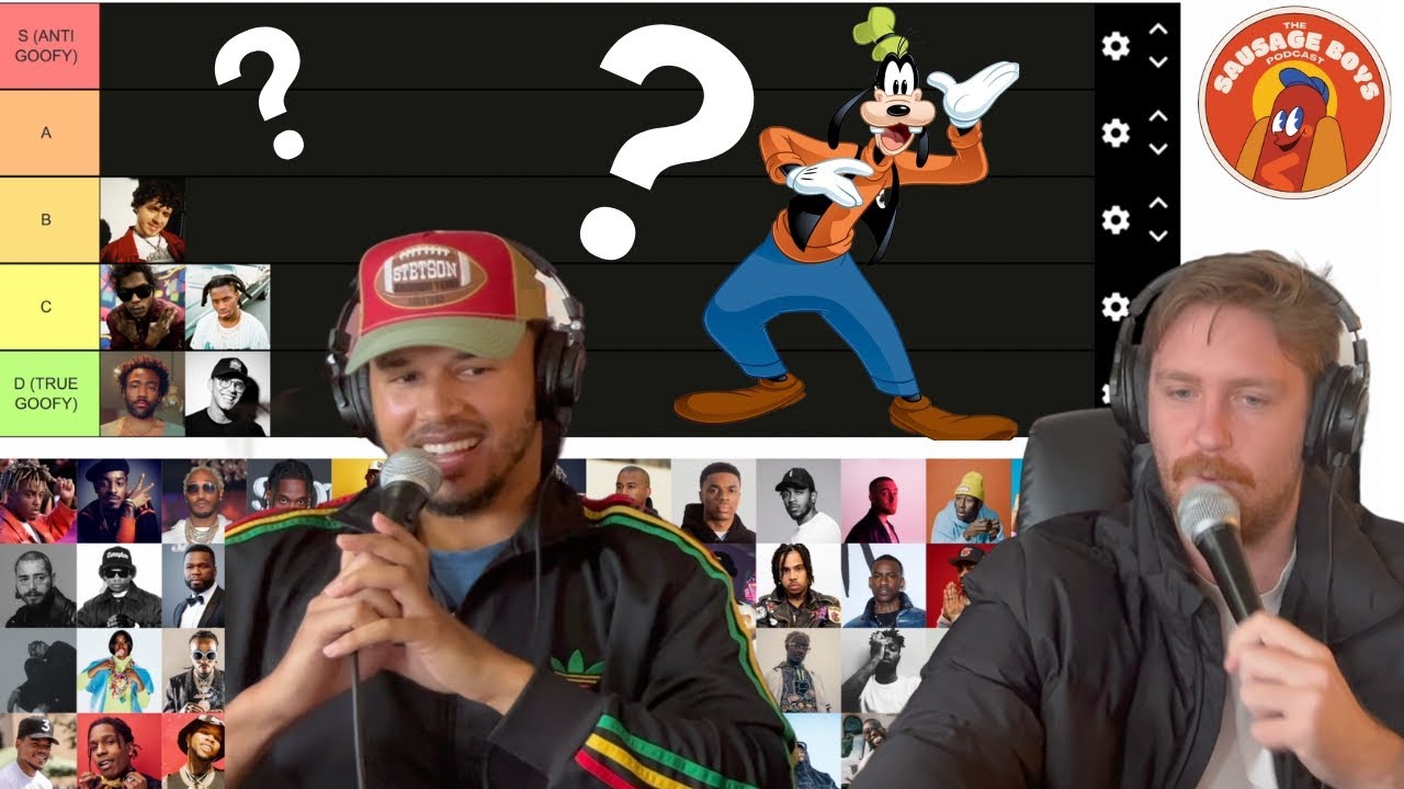 The Ultimate Rapper Goofy Tier List | Part 1 - YouTube