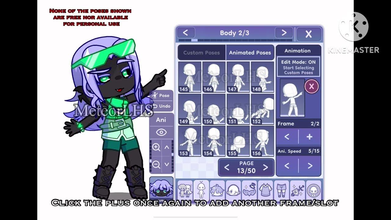 || Animation Poses Tutorial || #gl2 || MeteorLHS || - YouTube