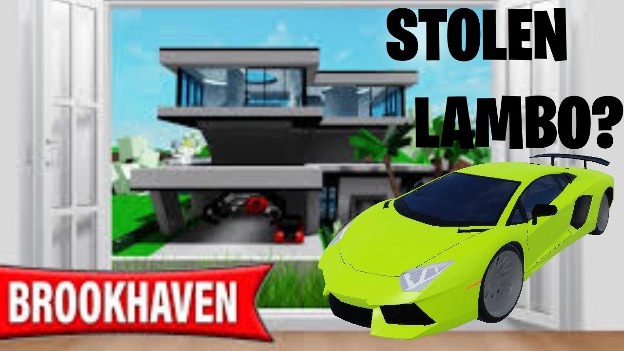 Mr. Flex stole my Lambo in Brookhaven! - YouTube