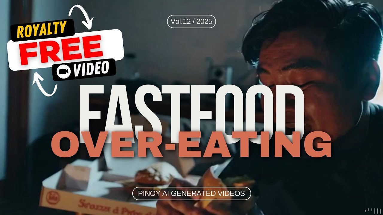 Food Addiction Struggle | Filipino Man Indulges in Fast Food - YouTube