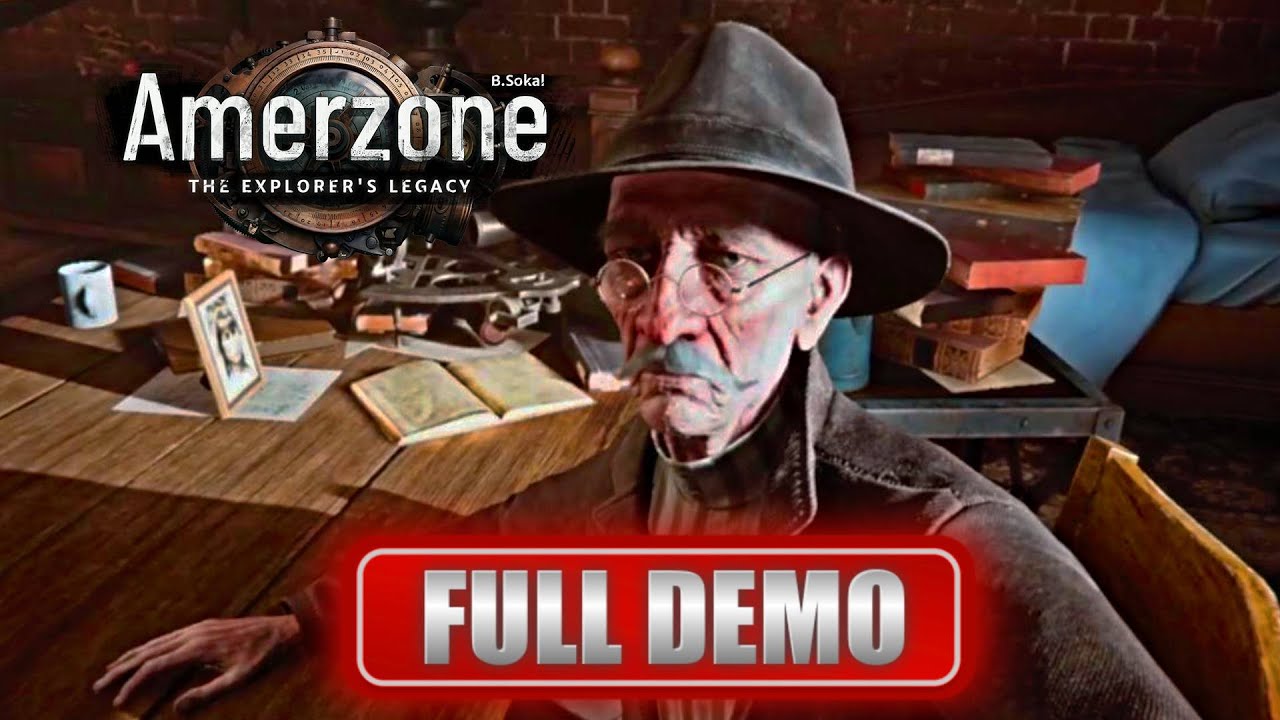 AMERZONE - THE EXPLORER'S LEGACY REMAKE【FULL DEMO】 No Commentary | 4K ...