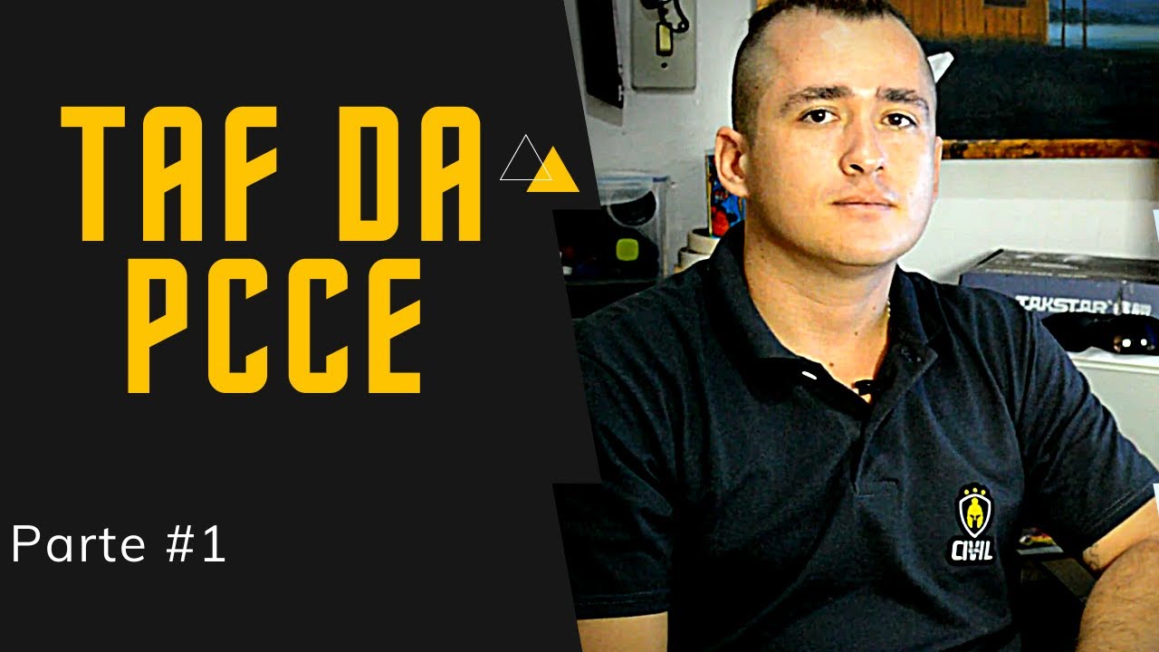 TAF - Teste de Aptidão Física - da PCCE - PARTE 1 - YouTube