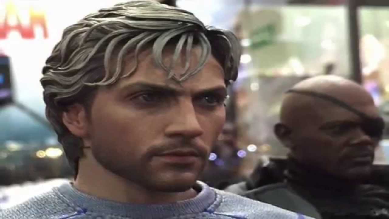 Hot Toys Ani-Com 2015 Reveals! Avengers AOU Quicksilver, Nick Fury & 1/ ...