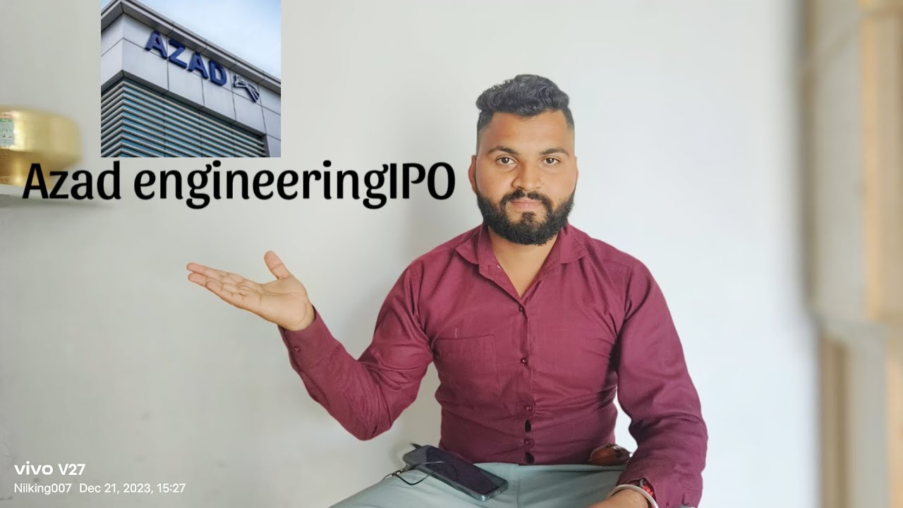 Azad engineering IPO #ipo - YouTube
