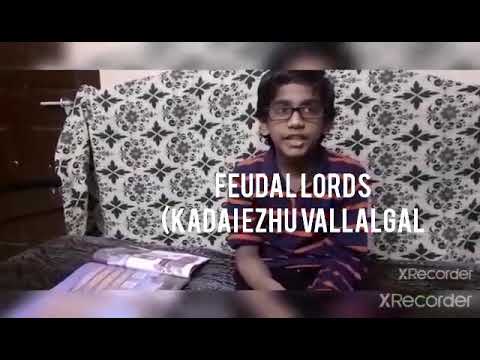 4th std social science. Lesson 1 kingdoms of river and kadai ellu vallalgal) - YouTube