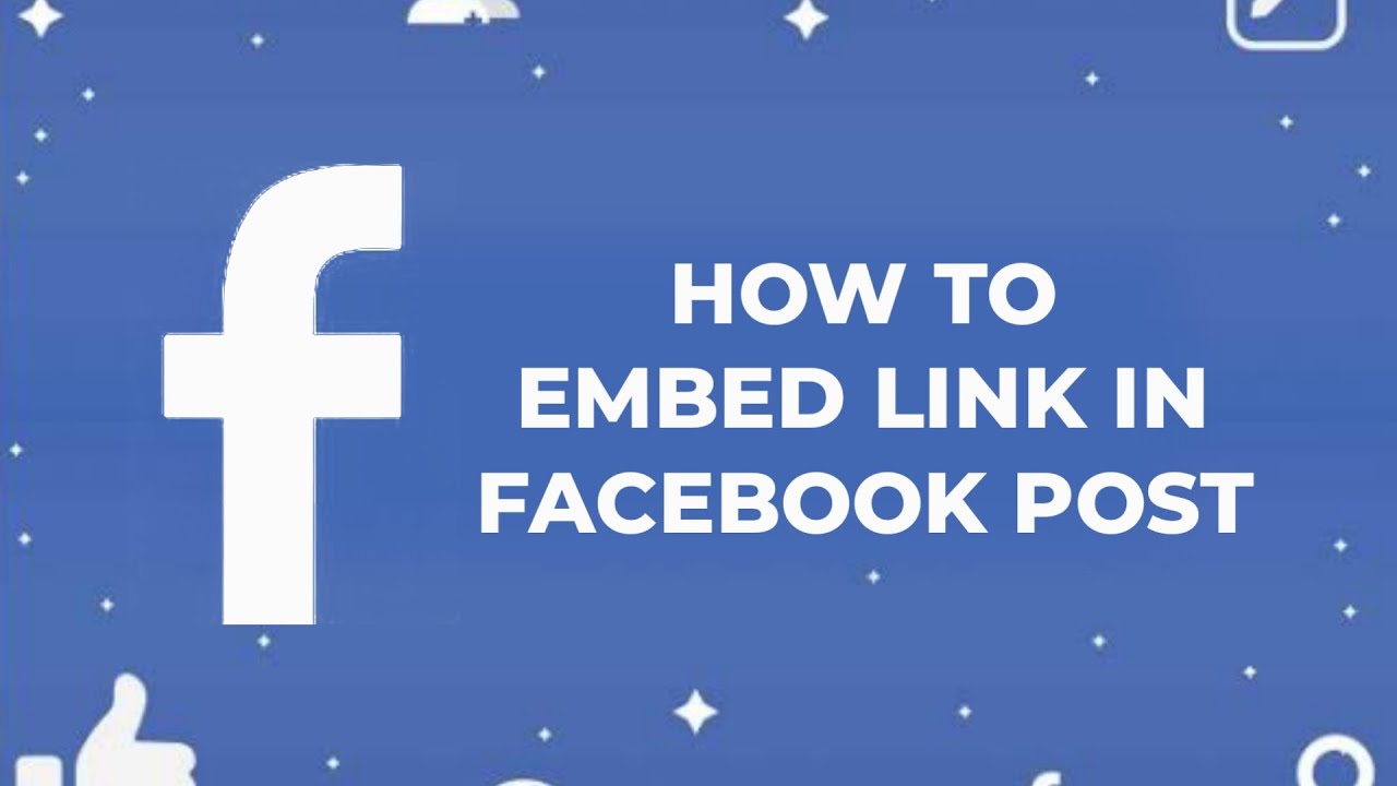 How To EMBED Link On Facebook YouTube how-to-embed-link-on-facebook-youtube