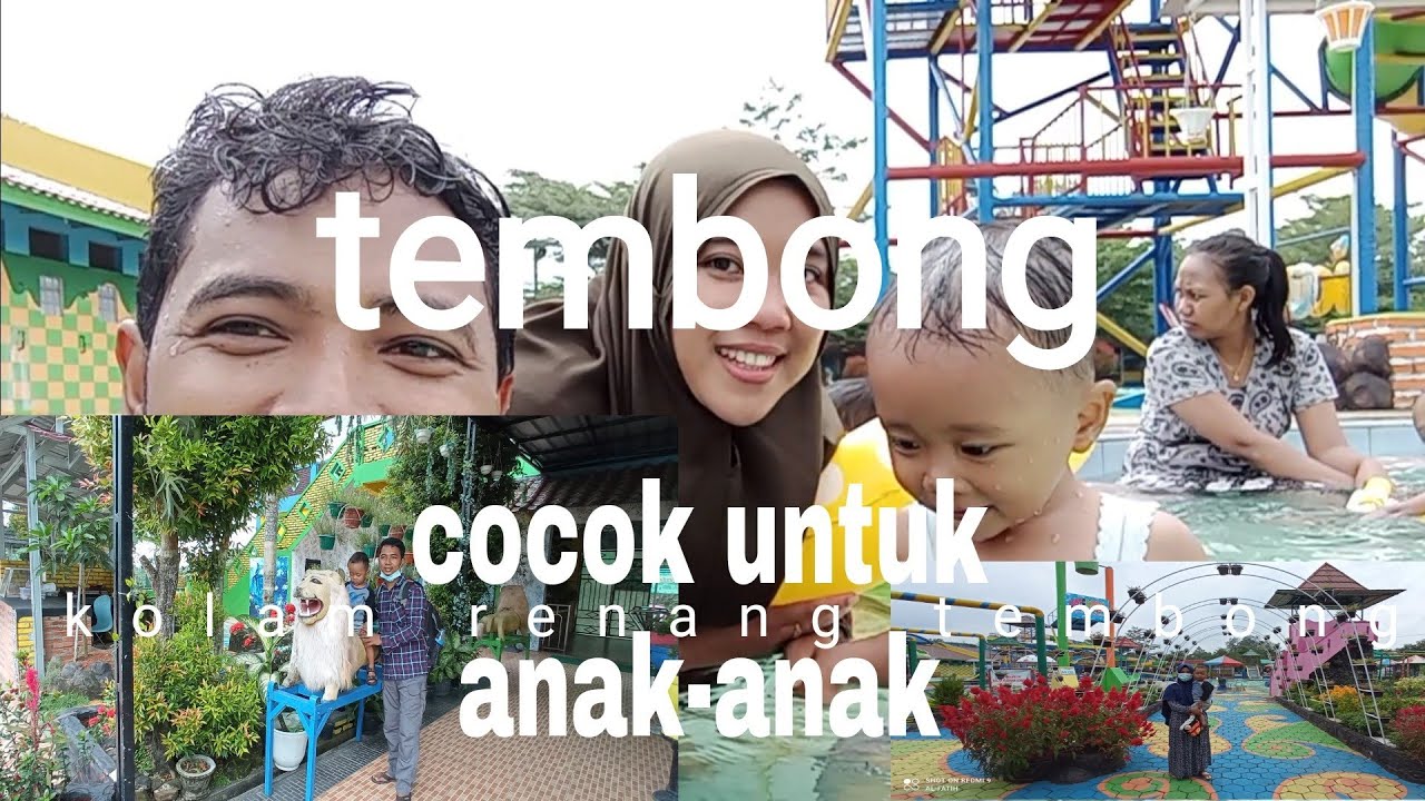 wisata kolam renang tembong serang waterboom murah - YouTube