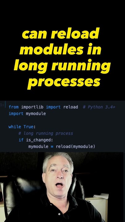 Reload Python Modules Python Shorts Youtube