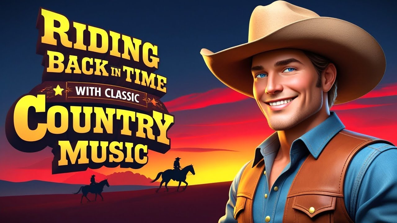 Riding Back in Time with Classic Country Music (Lyrics) - YouTube